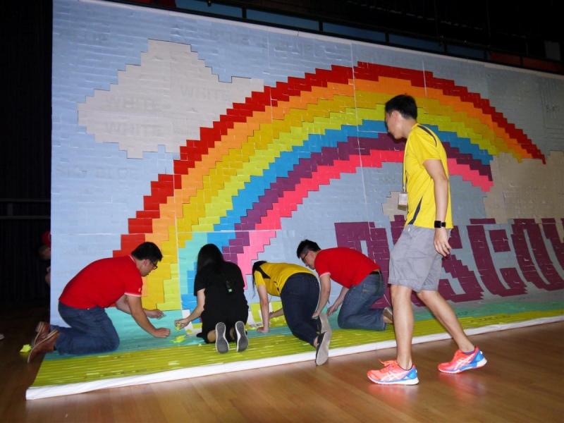 Largest Post-it Picture Collage