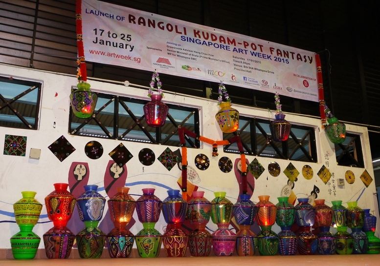 Largest Display of Handpainted Kudams