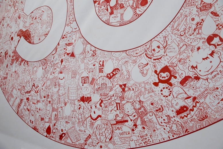 Largest Doodle Canvas | Singapore Book Of Records