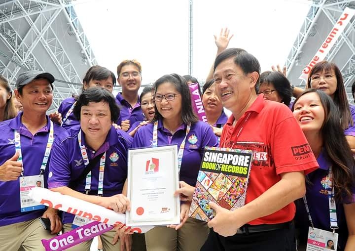 Largest Human Formation Of A Numeral