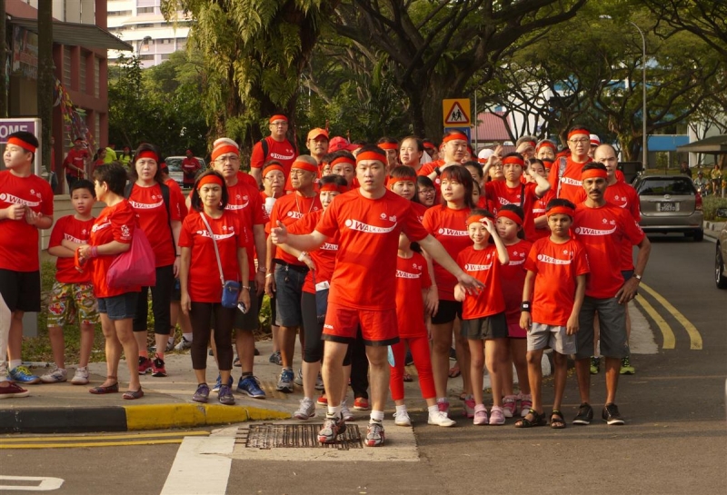 Largest Mass Walk With Headbands