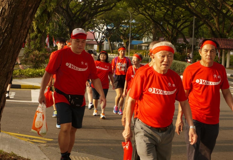 Largest Mass Walk With Headbands | Singapore Book Of Records