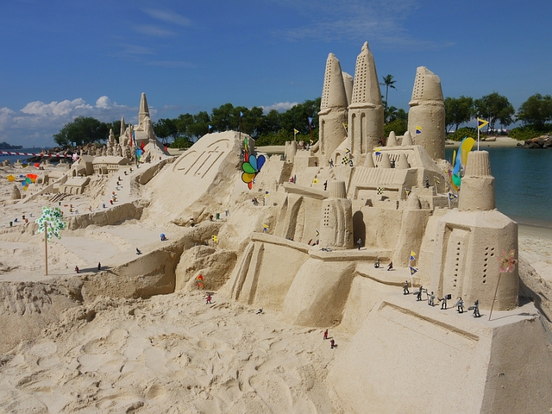 Most Numbers Of Sandcastles Built At One Location